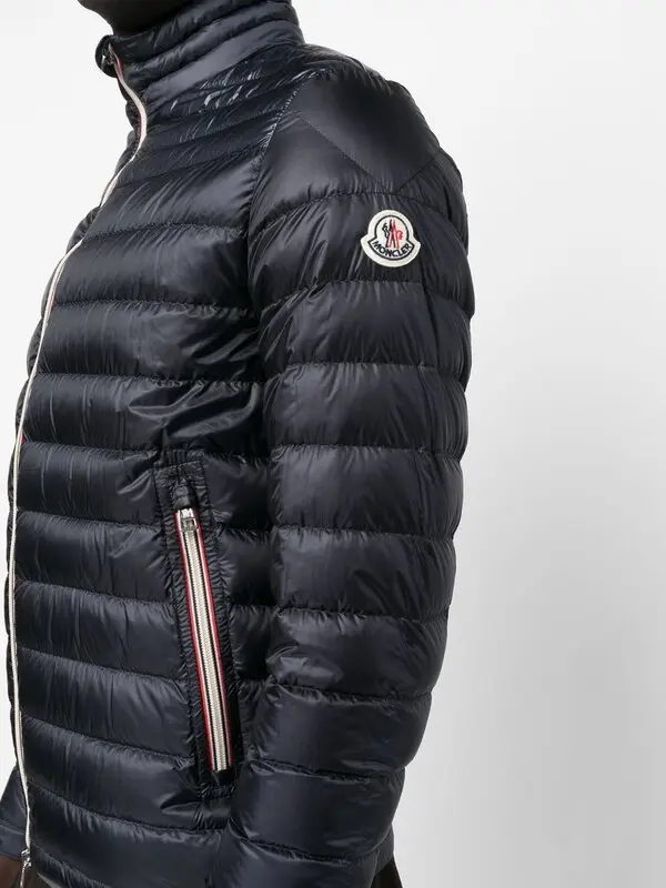 Moncler Daniel Zip-up Padded Jacket - Blue