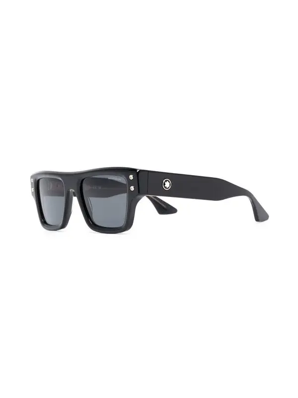 Montblanc Studded Square Sunglasses