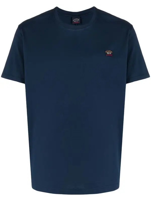 Paul & Shark Logo-patch Cotton T-shirt