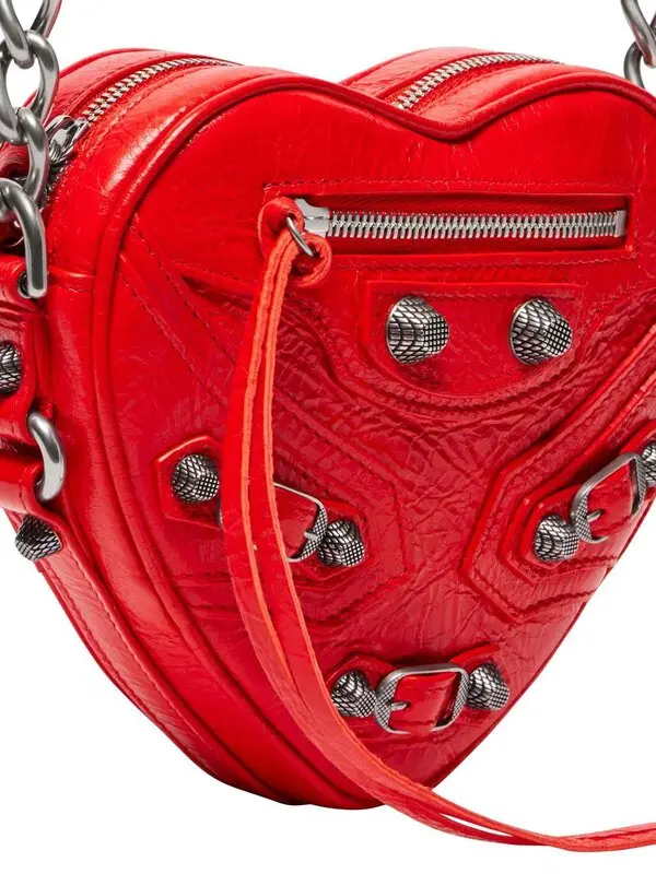 Balenciaga Le Cagole Heart-shaped Mini Bag