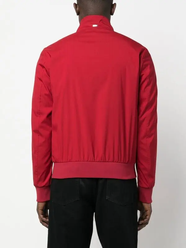Herno Zip-up Bomber Jacket - Red