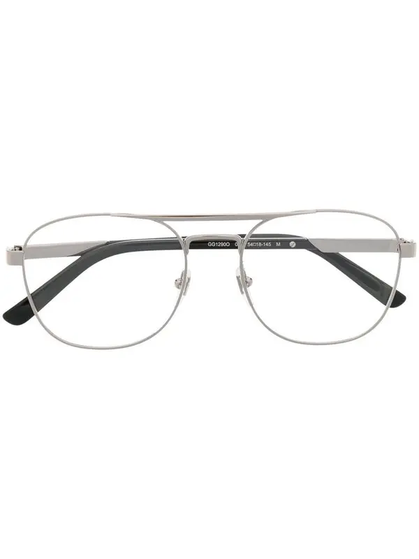 Gucci Round-frame Optical Glasses - Black