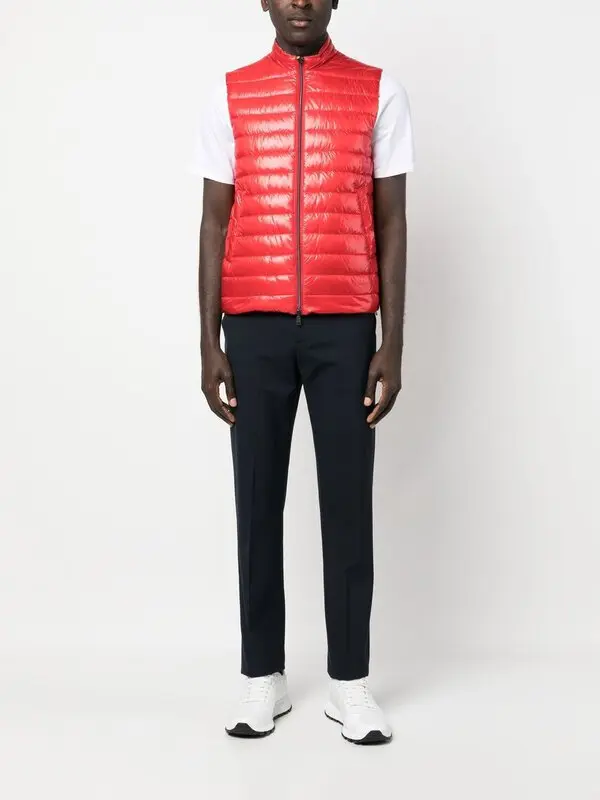 Herno Reversible Feather Down Waistcoat - Red