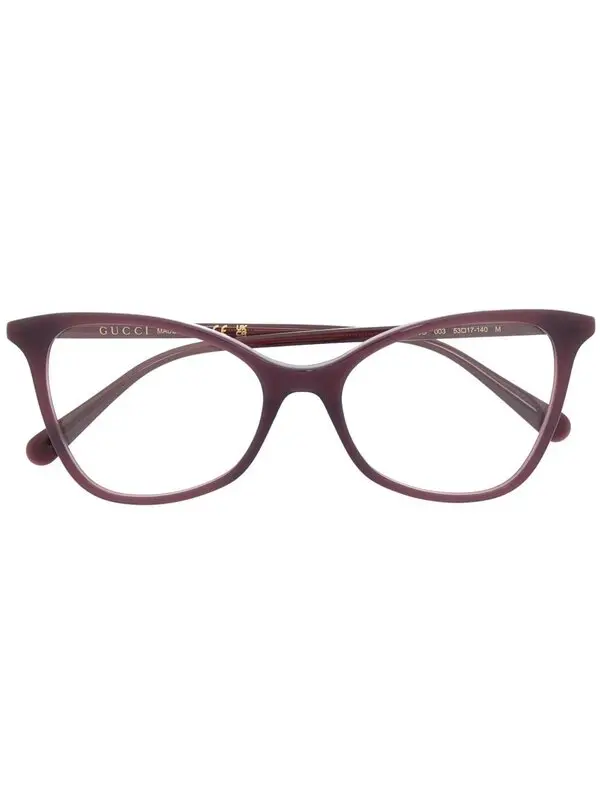 Gucci Cat-eye Frame Optical Glasses - Purple