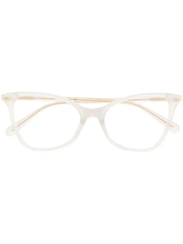 Gucci Cat-eye Frame Optical Glasses - White