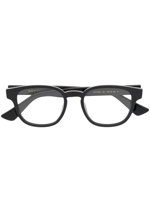 Gucci Round-frame Glasses - Black
