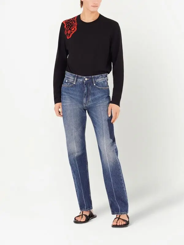 FERRAGAMO Straight-leg Denim Trousers