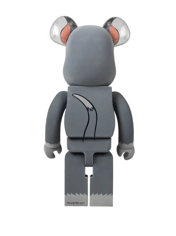 MEDICOM TOY Tom 10 Be@rbrick Figure - Grey