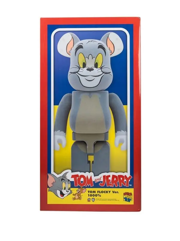 MEDICOM TOY Tom 10 Be@rbrick Figure - Grey