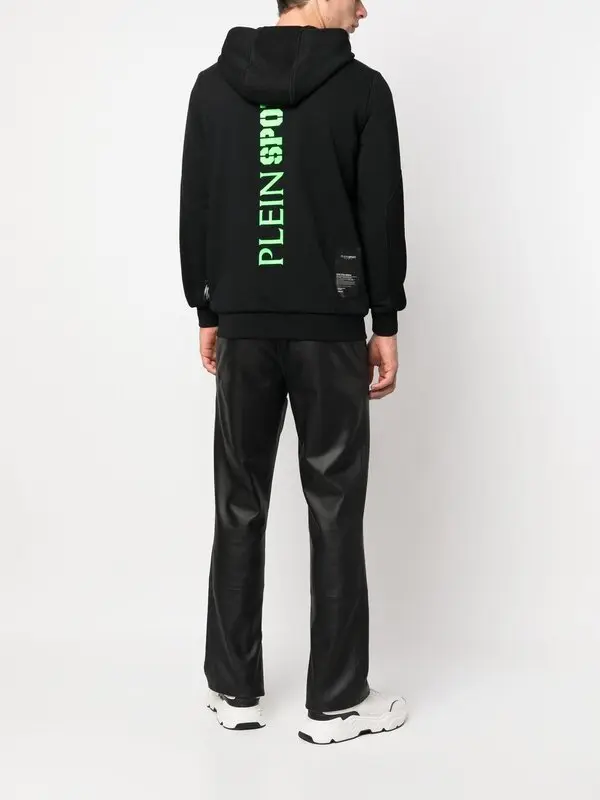 PLEIN SPORT Logo-patch Zipped Jacket