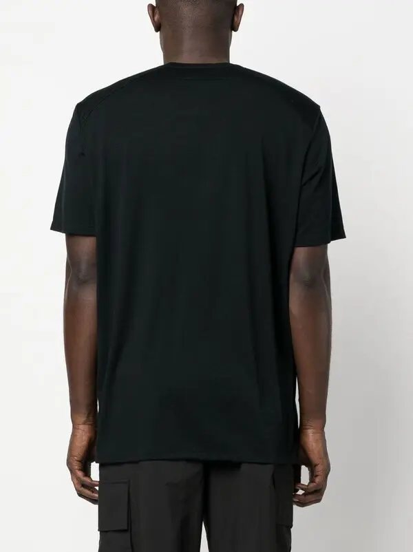Veilance Plain Wool-blend T-shirt - Black
