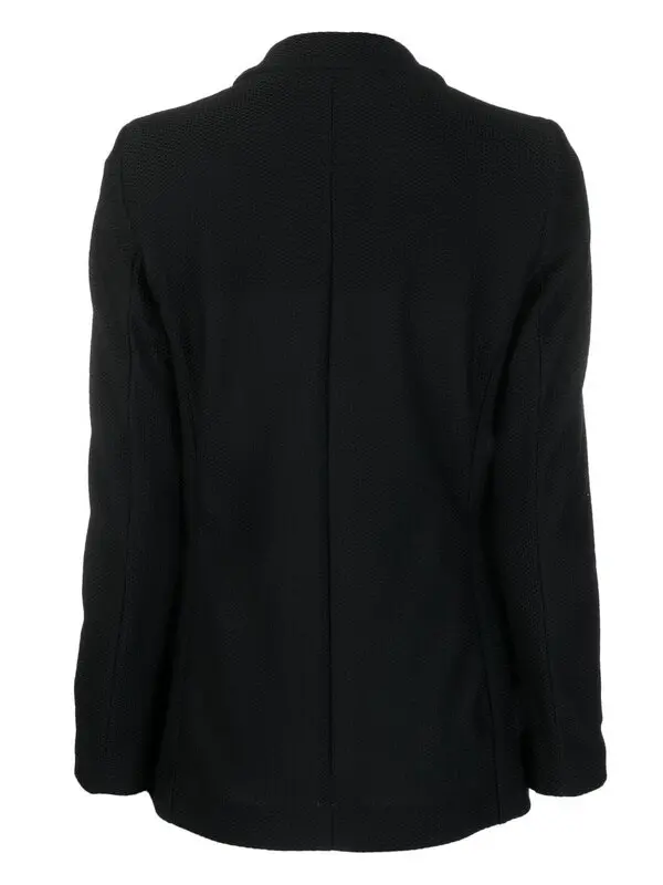 Seventy Double-breasted Tailored Blazer - Black