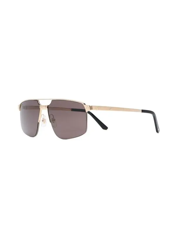 Cartier Pilot-frame Tinted-lenses Sunglasses