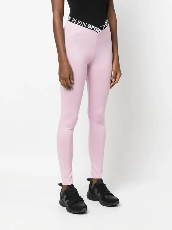 PLEIN SPORT Logo-print Jogging Leggings