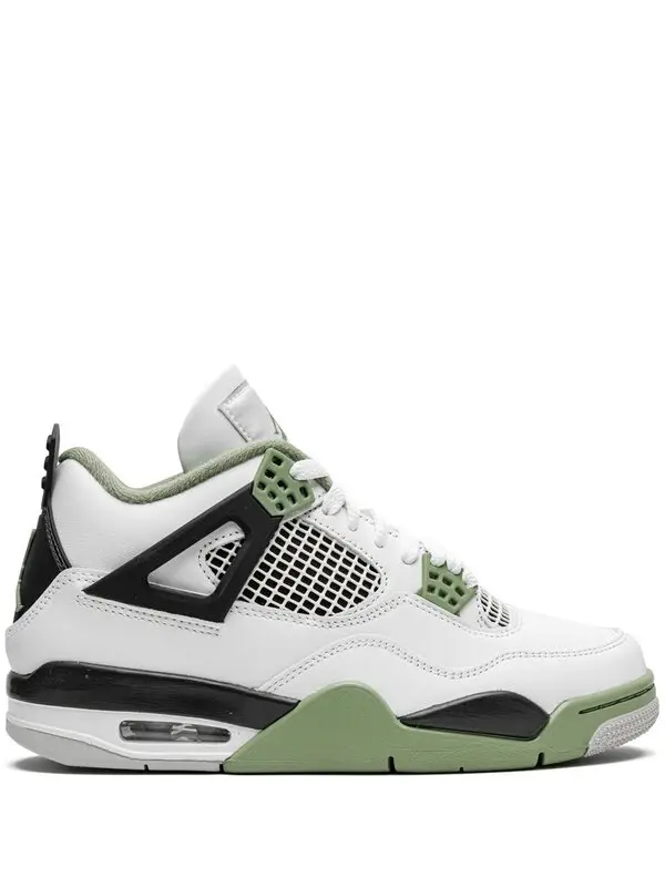 JORDAN Air Oil Green Sneakers - White