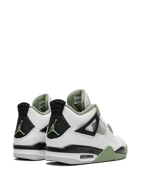 JORDAN Air Oil Green Sneakers - White
