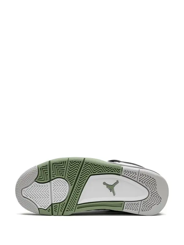 JORDAN Air Oil Green Sneakers - White