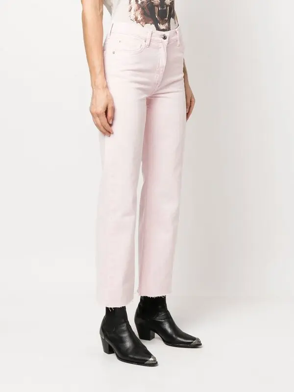 IRO PARIS Straight-leg Cropped Jeans