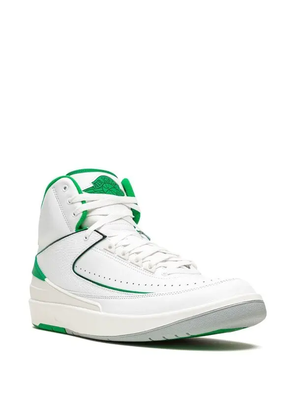 JORDAN Air 2 Lucky Green Sneakers - White