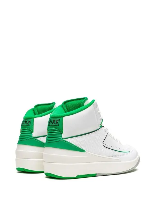 JORDAN Air 2 Lucky Green Sneakers - White