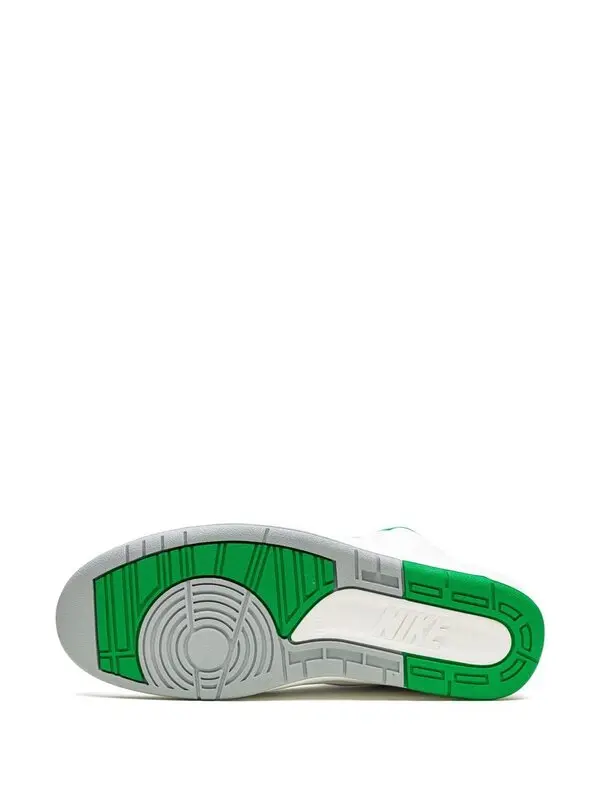 JORDAN Air 2 Lucky Green Sneakers - White