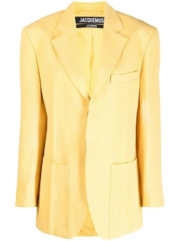 Jacquemus La Veste D'homme Blazer - Yellow