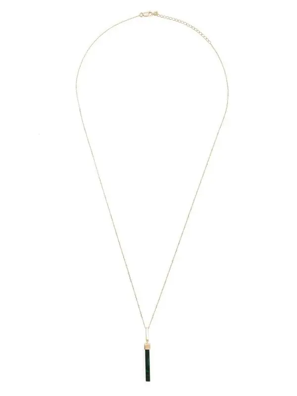 Mateo Onyx Bar Pendant Necklace