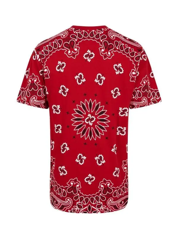 Supreme X Hanes Bandana Tagless Crew Neck T-shirt - Red