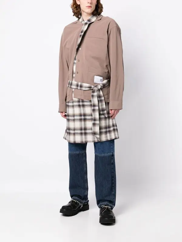Mihara Yasuhiro Layered Shirt Coat