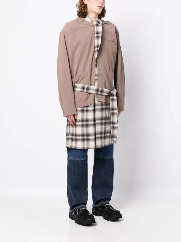 Mihara Yasuhiro Layered Shirt Coat