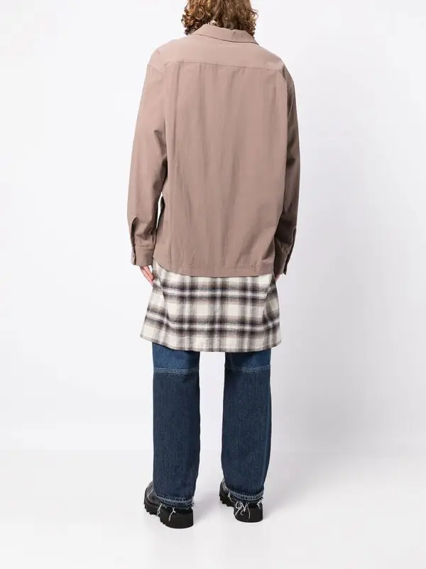 Mihara Yasuhiro Layered Shirt Coat