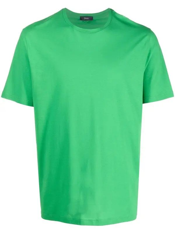 Herno Crew-neck Cotton T-shirt