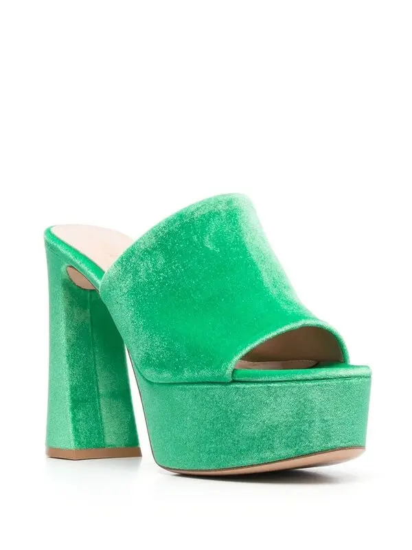 GIANVITO ROSSI Holly Sandals - Green