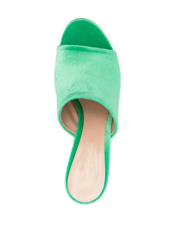 GIANVITO ROSSI Holly Sandals - Green