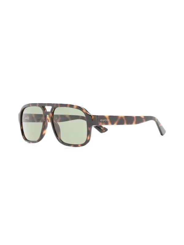 Gucci Tinted-lenses Pilot-frame Sunglasses