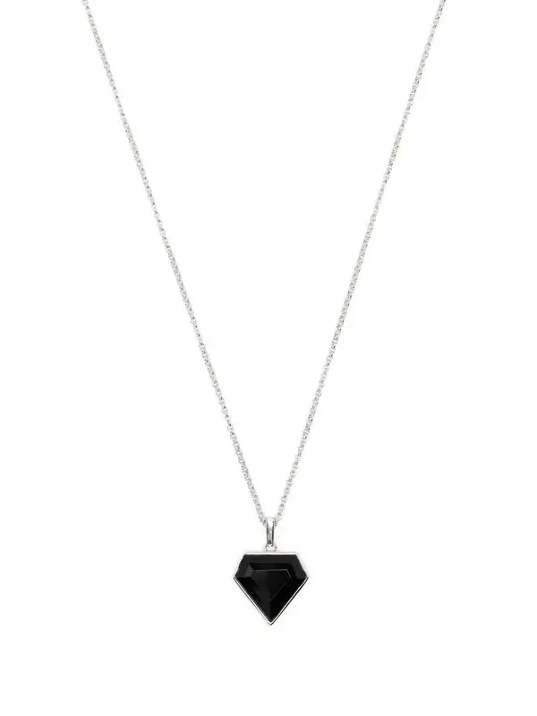 Mateo Heart Pendant Necklace - Silver