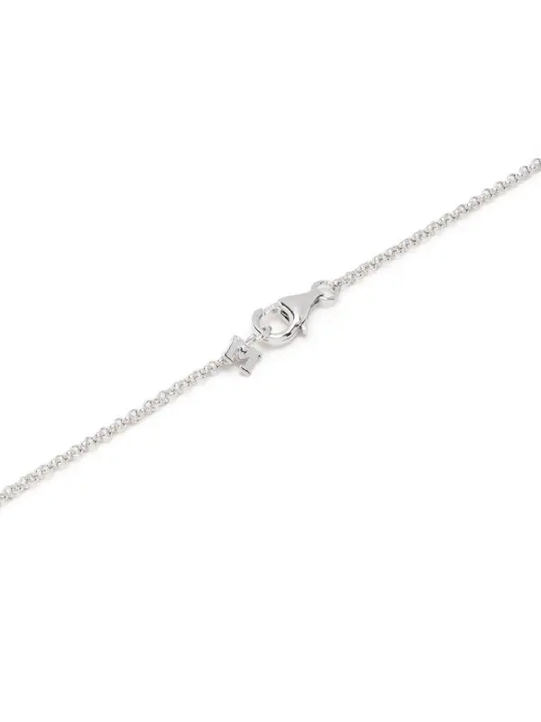 Mateo Pentagon Pendant Necklace - Silver