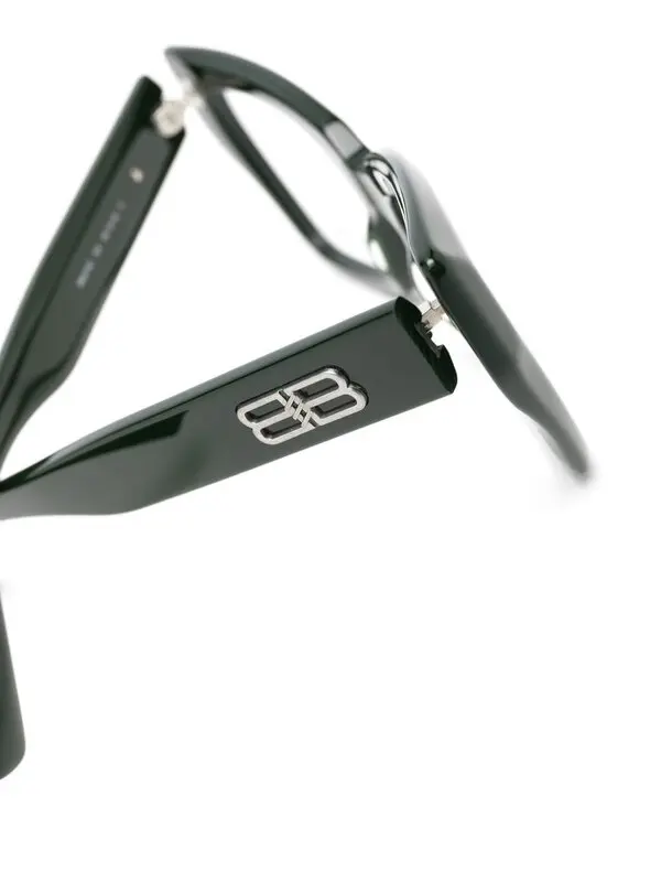 Balenciaga Cat-eye Frame Glasses - Green