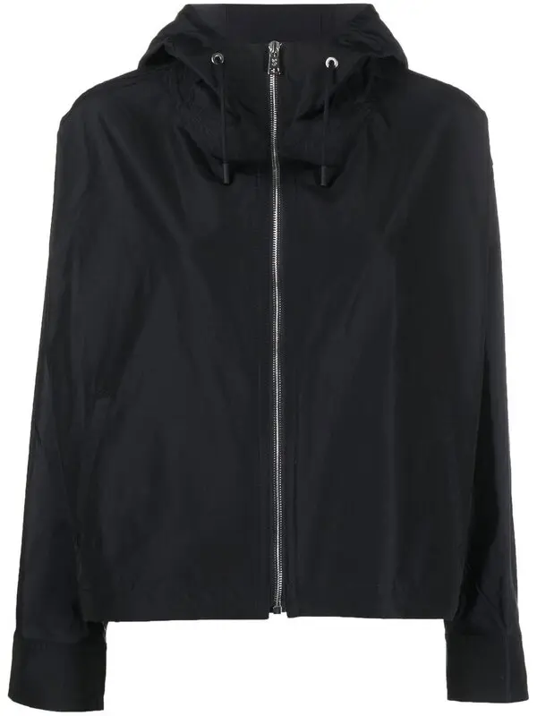 YVES SALOMON Zip-up Hooded Jacket