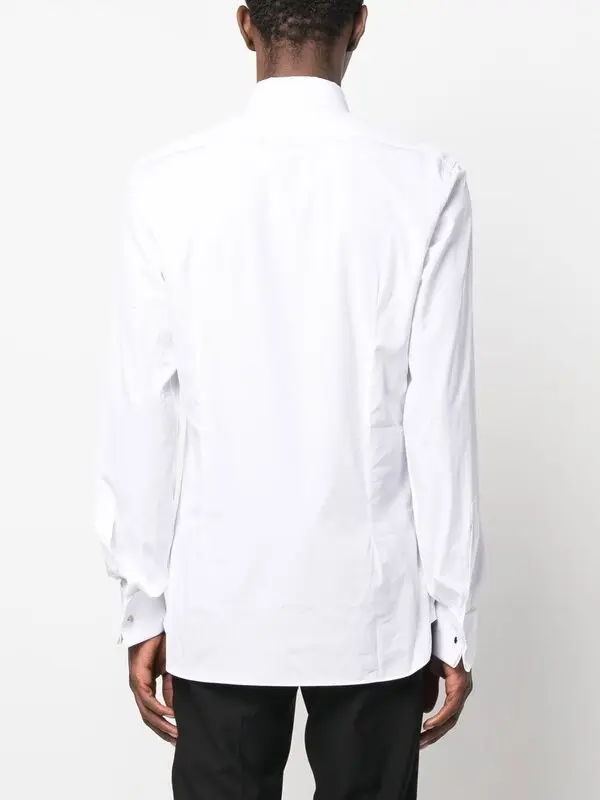 TOM FORD Pleat-detail Cotton Shirt