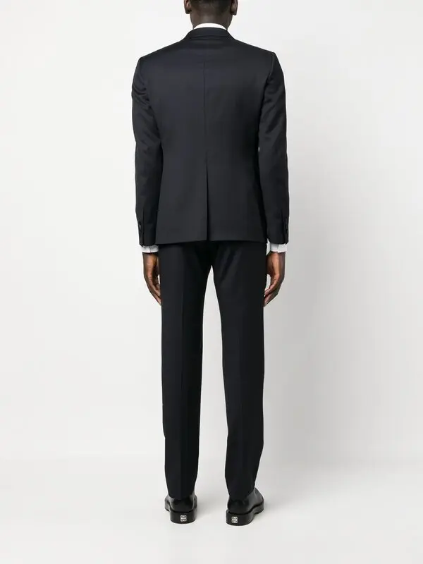 Tagliatore Single-breasted Tuxedo Suit - Blue
