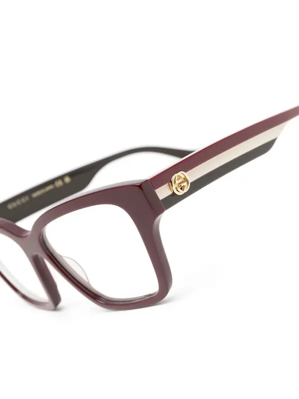 Gucci Wayfarer-frame Optical Glasses