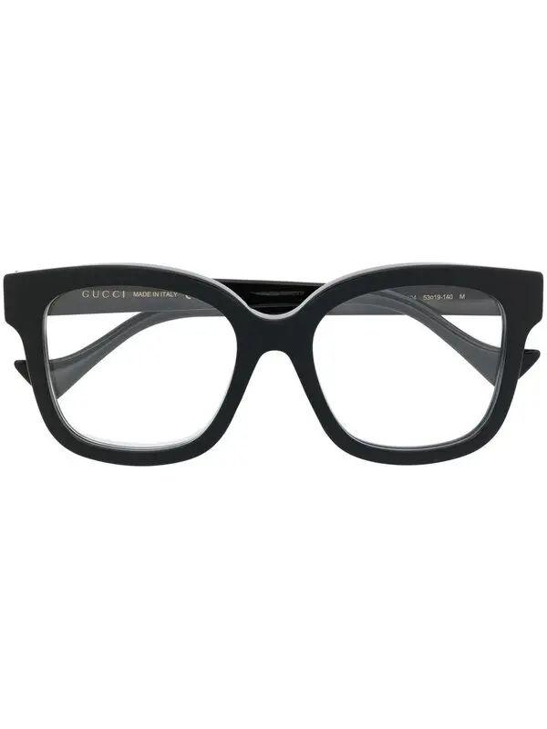 Gucci Square-frame Eyeglasses - Black