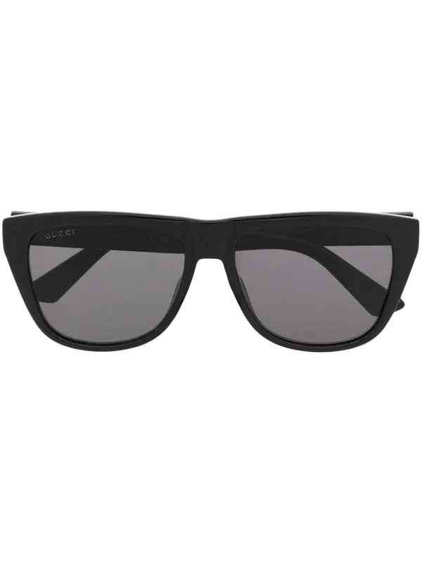 Gucci Square-frame Sunglasses - Black