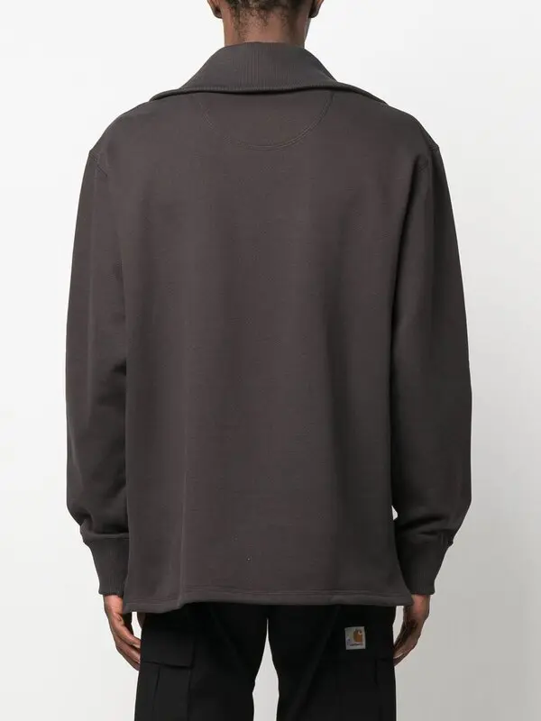 Wood Wood Long-sleeve Cotton Sweatshirt
