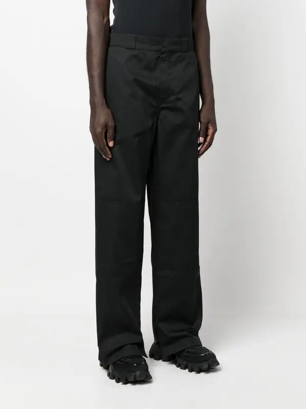 Palm Angels Reversed Waistband Chino Trousers