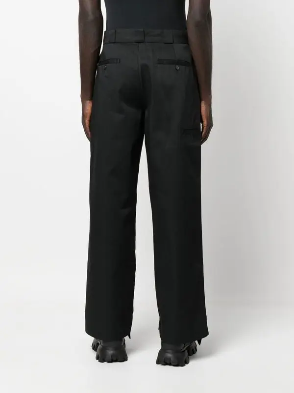 Palm Angels Reversed Waistband Chino Trousers