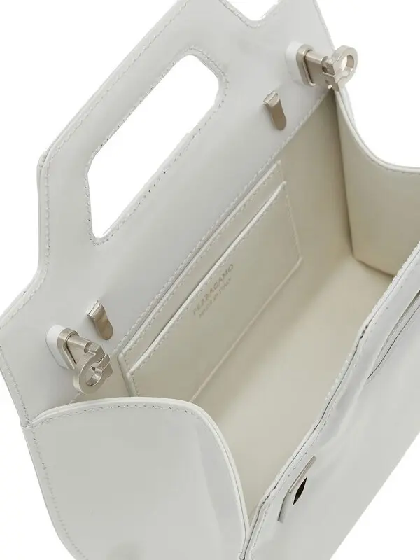 FERRAGAMO Top-handle Leather Mini Bag