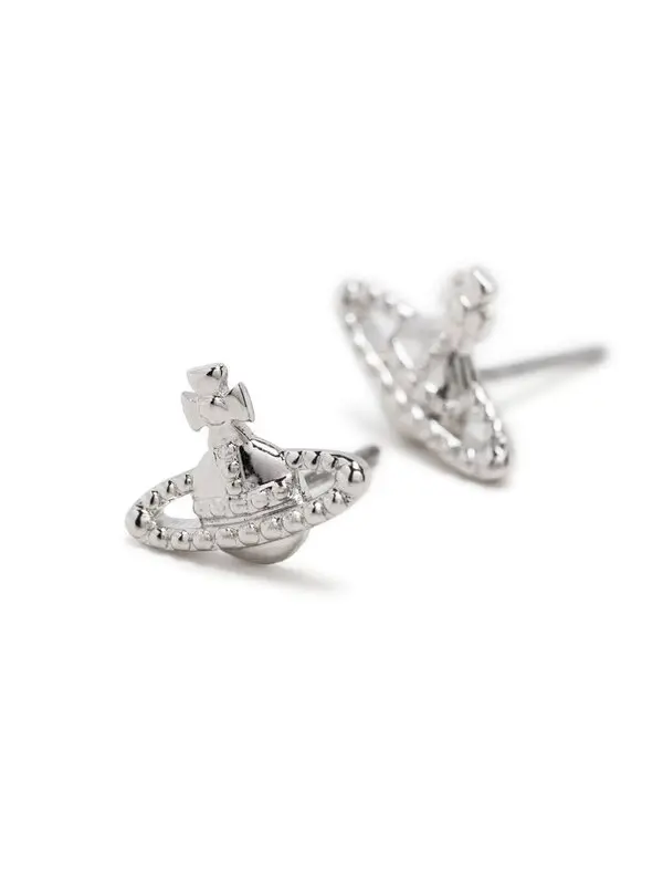 VIVIENNE WESTWOOD Farah Stud Earrings - Silver