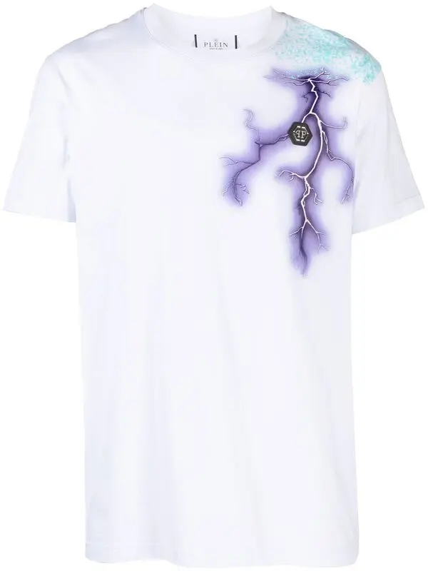 Philipp Plein Gothic Plein Print T-shirt